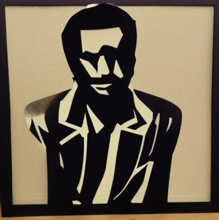 cutout art of a man – AIGeneration.blog