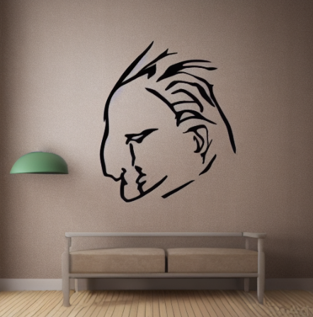 wall decal art of a man – AIGeneration.blog